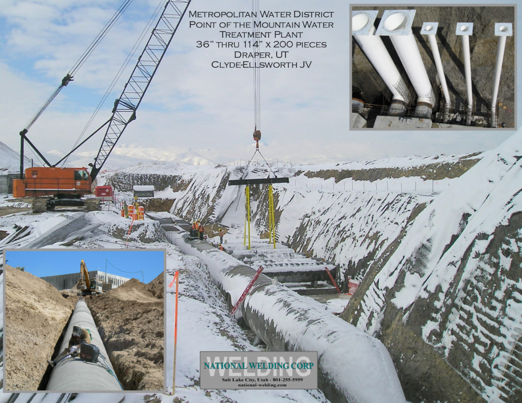 Point of The Mountain Water Treatment Plant | National Welding Corp.
