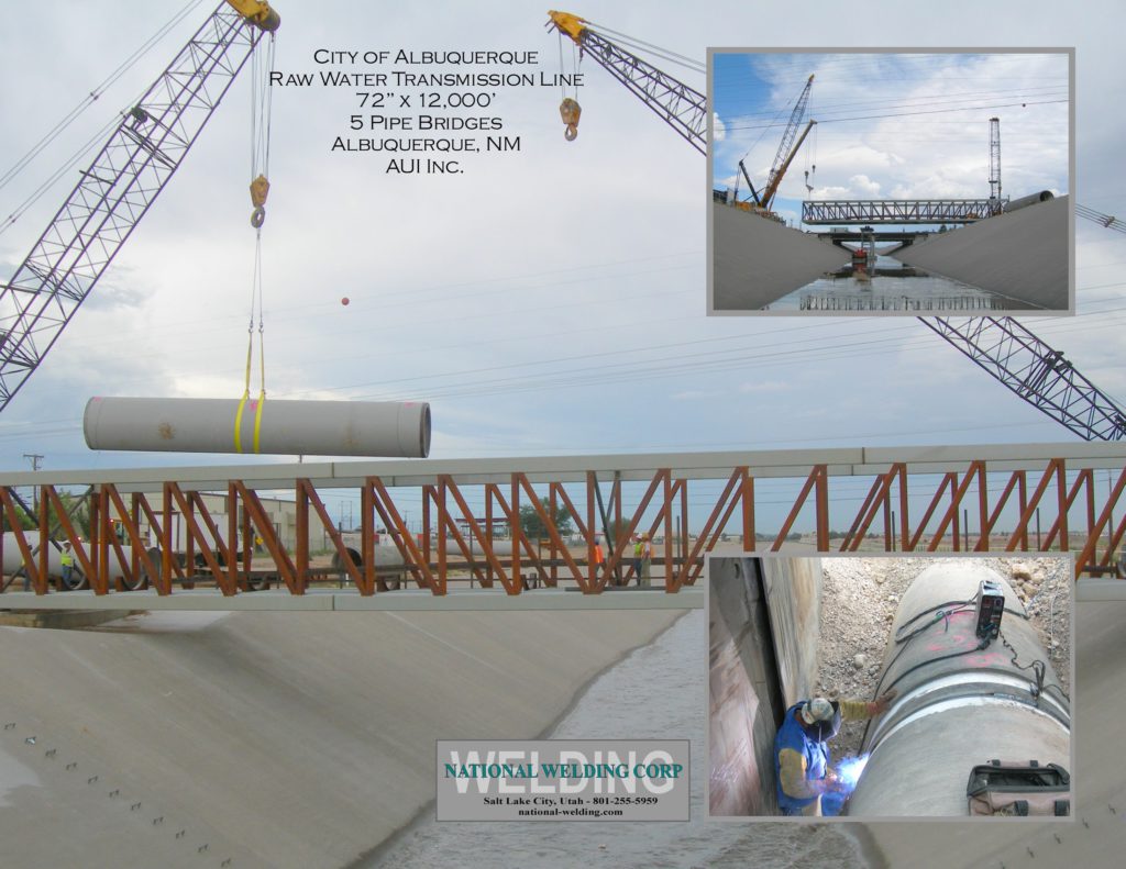 Raw Water Transmission Water Line | National Welding Corp.