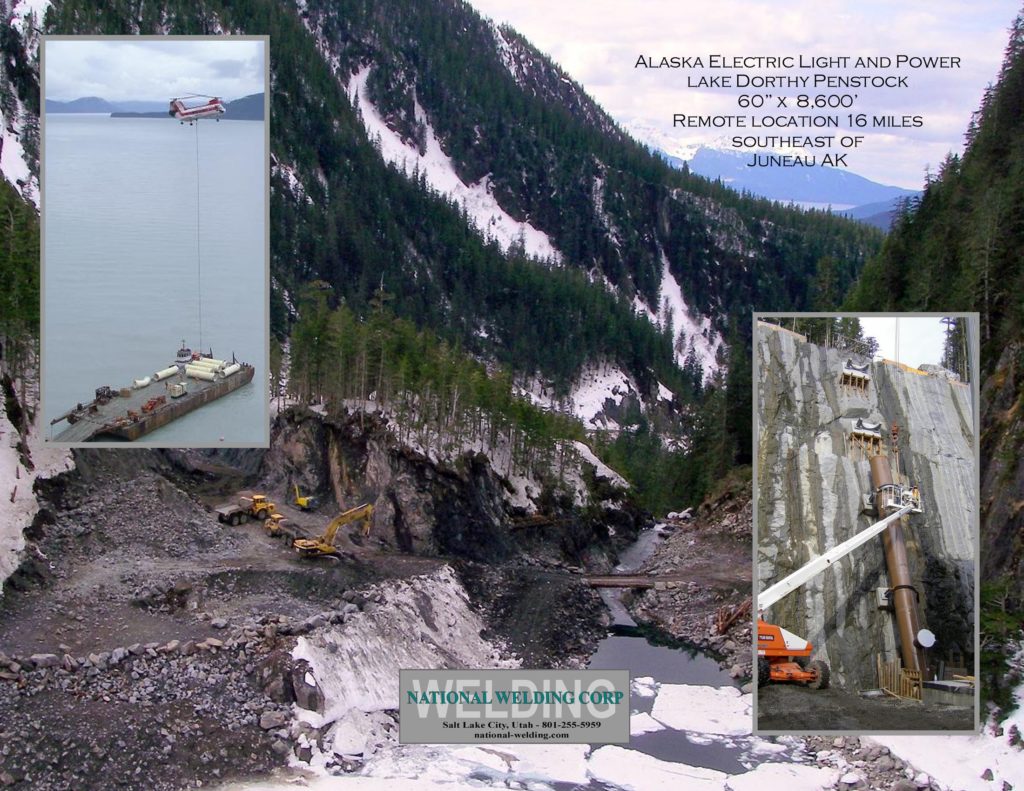 Lake Dorothy Hydroelectric Project Penstock | National Welding Corp.