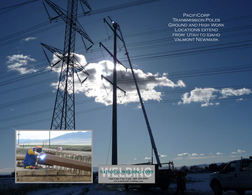 Pacific Corp Power Pole Modifications | National Welding Corp.