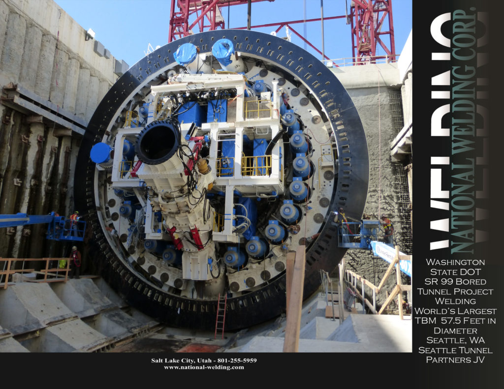 SR 99 Bored Tunnel Project | National Welding Corp.