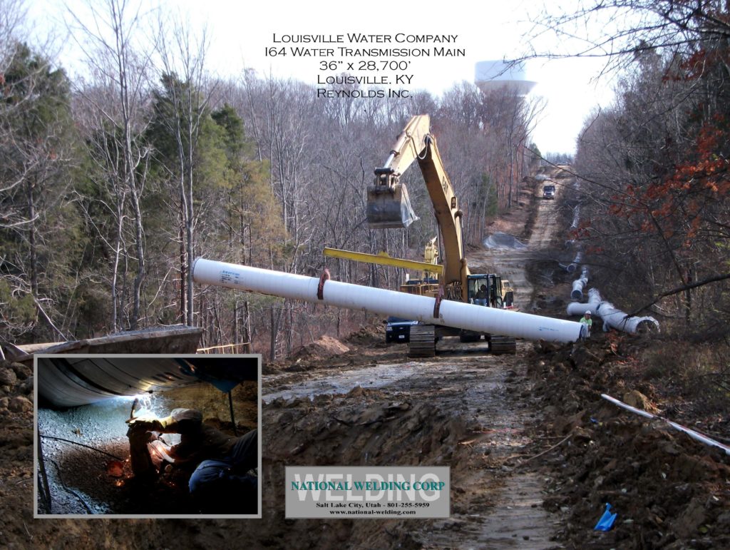 Interstate 64 Transmission Main | National Welding Corp.