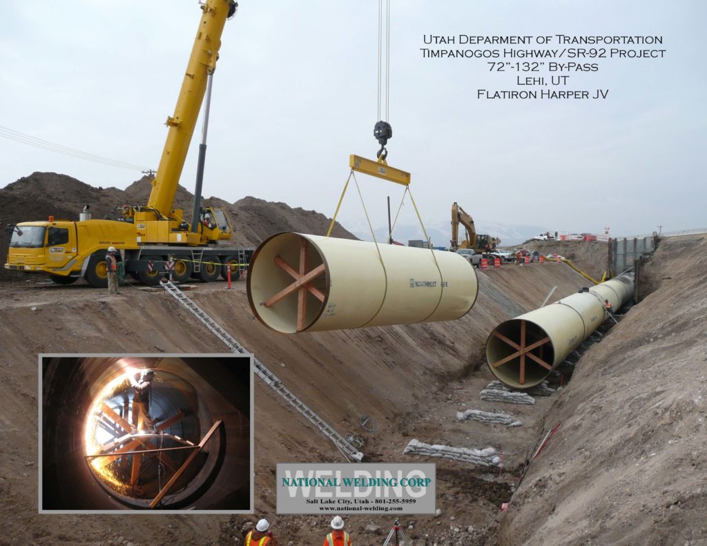 UDOT SR-92 Pipeline | National Welding Corp.