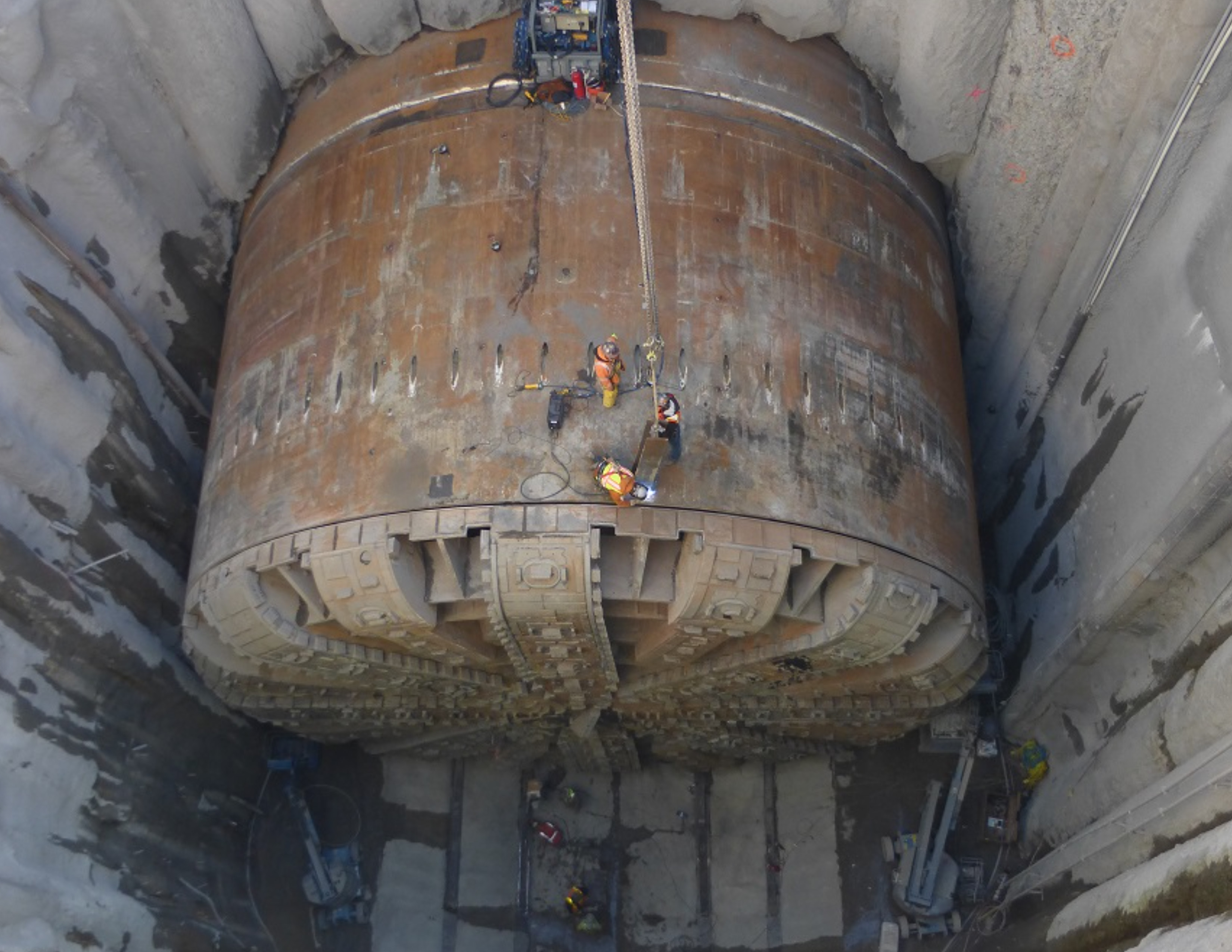 Bertha Tunnel Boring Machine TBM Recovery and Rebuild-WA | National ...