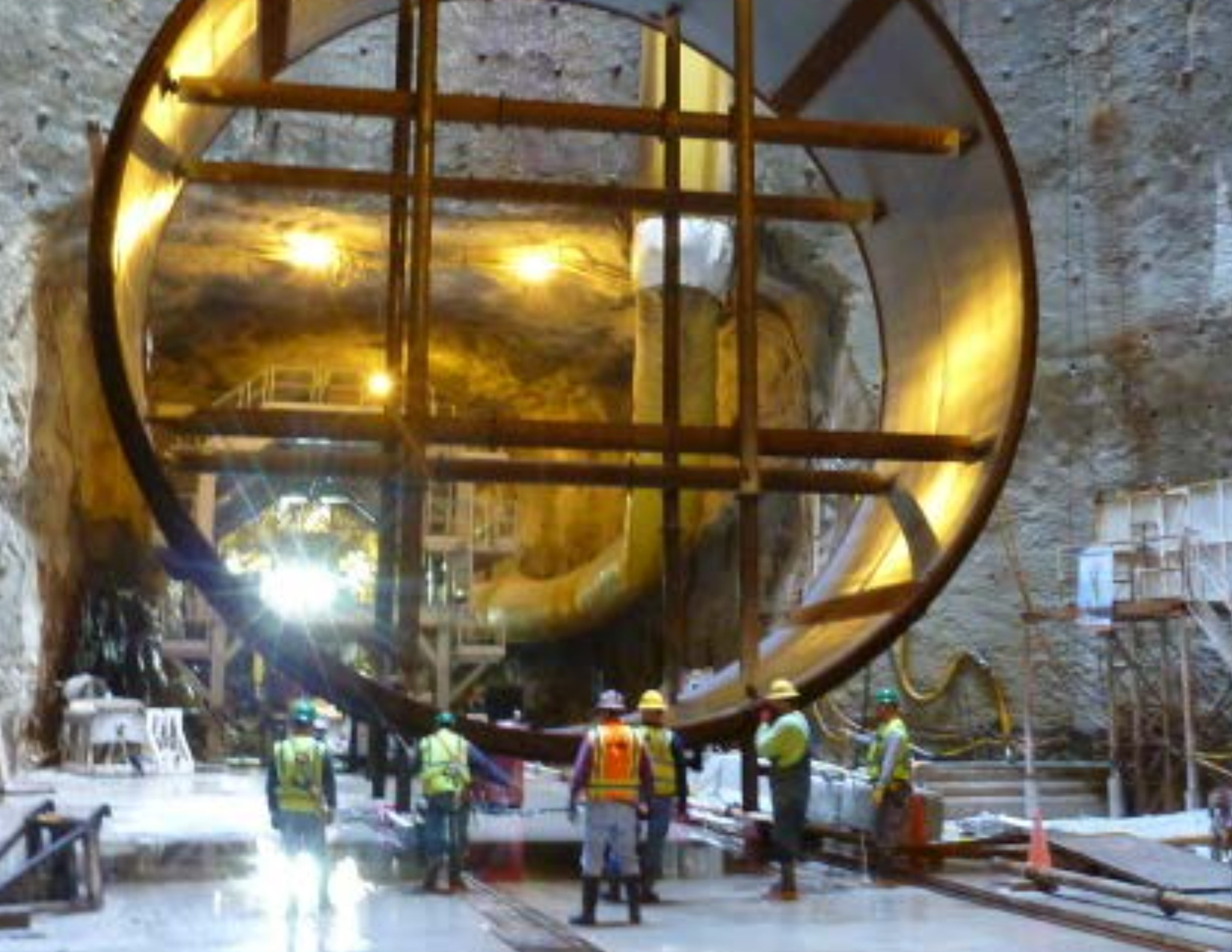 Steel Tunnel Liner McCook 33 Foot Dia Main Line Bifurcation for the ...